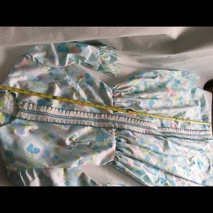 Dresses | Vintage Inspired Sheer Ruffle Dress Handmade | Poshmark